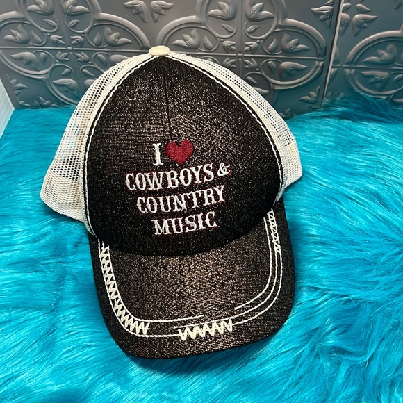 KBETHOS | Accessories | I Love Cowboys Country Music Ball Cap Mesh Back ...